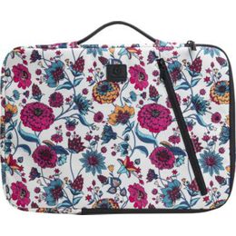 Exacompta Laptoph&uuml;lle Sleeve 15&ndash;16 Zoll Paisley, gepolstert mit Eckschutz, versenkbarer Griff, 58% recycelt