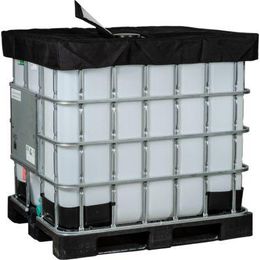 Kuhlmann IBC-Isolierhaube, f&uuml;r 1000 l IBC-Container, L 1200 x B 150 x H 100 mm, schwarz