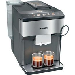Siemens Kaffeevollautomat TP516DX3 EQ.500 classic connect, f&uuml;r Bohnen, 1500 W, bis 1,9 l/270 g, inkl. Zubeh&ouml;r, edelstahlfarben-schwarz