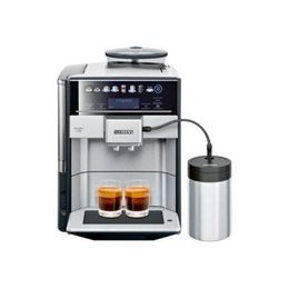 Siemens Kaffeevollautomat TE657M03DE EQ.6 plus s700, f&uuml;r Bohnen, 1500 W, bis 1,7 l/300 g, Milchaufsch&auml;umer, inkl. Zubeh&ouml;r, edelstahlfarben