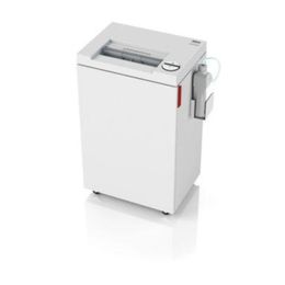 IDEAL Aktenvernichter 2445 MC/O, Mikroschnitt 0,8 x 12 mm, P-6, 35 l, 3-5 Blatt Schnittleistung, &Ouml;ler, mit Rollen, Blauer Engel, grau