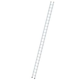 Munk&reg; Sprossen-Anlegeleiter, Aluminium, Traglast 150 kg, Sprossenabstand 280 mm, B 350 mm, 24 Sprossen