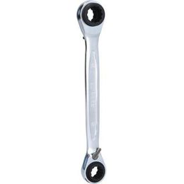 4 in 1 GEARplus umschaltbar Doppel-Ratschenringschl&uuml;ssel, 12x13x14x15mm