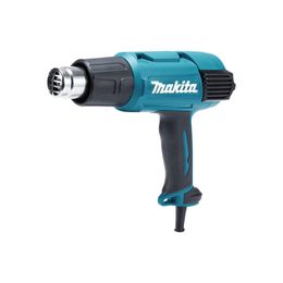 Makita HG6031VK Hei&szlig;luftgebl&auml;se Kit 1.800 W| f&uuml;r Trocknen, Schrumpfen oder L&ouml;ten| mit Temperaturregelung und Zubeh&ouml;r| mit Koffer|)