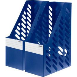 HAN Stehsammler, Breite 115 mm, Kunststoff, 2 St&uuml;ck, blau