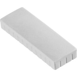 Maul Solidmagnete, 54 x 19 mm, 10 St&uuml;ck, wei&szlig;