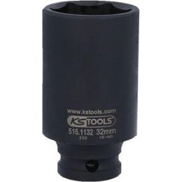 1/2" Sechskant-Kraft-Stecknuss, lang, 32mm