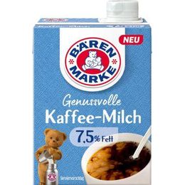 B&auml;renmarke B&auml;renmarke Kaffee-Milch, 7,5 % Fett, 340 g, Tetrapack, wiederverschlie&szlig;bar