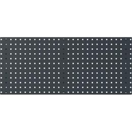 Bott Lochplatte Perfo 1050, Lochgr&ouml;&szlig;e 9,2 x 9,2 mm, B 1050 x T 13 x H 457 mm, Stahlblech pulverbeschichtet, anthrazitgrau RAL 7016