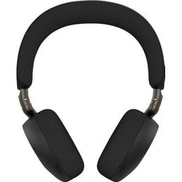 Jabra Headset Evolve3 75 UC, UC-zertifiziert, USB-A-Dongle/Bluetooth, bis 30 m, bis 22 h, Busylight, ClearVoice&trade;, ANC&trade;, schwarz