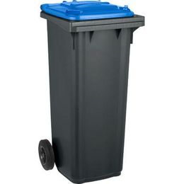Sch&auml;fer Shop M&uuml;lltonne GMT, 140 l, fahrbar, schwarzblau