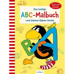 Esslinger Der kleine Rabe Socke: Das lustige ABC-Malbuch vom kleinen Raben Socke