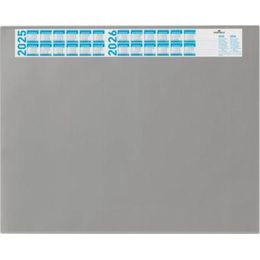 Durable Schreibunterlage mit Kalender, grau