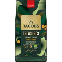 Jacobs Kr&ouml;nung Bohnenkaffee Treasures Crema, ganze Bohnen, St&auml;rke 7/10, T&uuml;te mit 1 kg