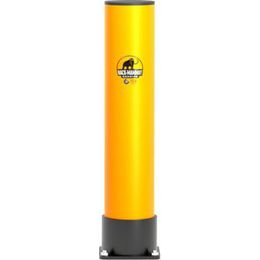 Ampere Rammschutz-Poller Rack-Mammut&reg;, Kunststoff, &Oslash; 144 x H 600 mm, verkehrsgelb