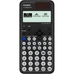 Casio wissenschaftlicher Taschenrechner fx-810DE CW, LC-Display, B 77 x H 162 mm, schwarz