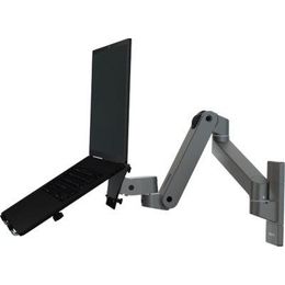 Monitor Wandarm Ergotron LX Pro, bis 34&Prime;, neig-/schwenkbar, h&ouml;henverstellbar, Tischklemme, VESA, Metall, dunkelgrau
