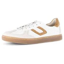Sneaker Gabor "Sneaker low", Damen, Gr. 44, wei&szlig;, Schuhe Sneaker