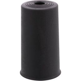 Wagner Bodent&uuml;rstopper VULKANO BIG EH 5253, Elaston, &Oslash; 45 mm, H 74 mm, Schraubmontage, f&uuml;r alle B&ouml;den, schwarz