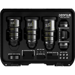 DZOFILM Pictor Zoom 3-Lens Kit (12-25/20-55/50-125 T2.8) schwarz