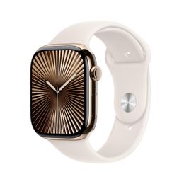 Apple Watch Series 10 (GPS + Cellular) Titan Gold 46mm