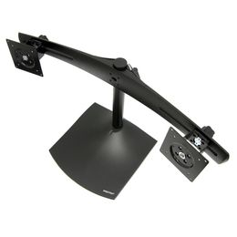 Ergotron DS100 Dual-Monitor Tischstandfu&szlig; f&uuml;r zwei Monitore horizontal bis 61 cm 24 Zoll schwarz