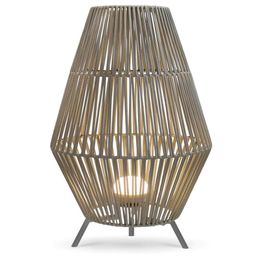 Newgarden AU&szlig;ENSTEHLEUCHTE Conta, Taupe, Kunststoff, 48x72x48 cm, 3 Helligkeitsstufen, LED-Leuchtmittel austauschbar, tragbar, kabellos, aufladbar &uuml;ber Usb, Lampen & Leuchten, Au&szlig;enbeleuchtung, Au&szlig;enleuchten