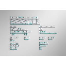 HYTE Tastenkappen Keycap-Set Firefly wei&szlig;-t&uuml;rkis