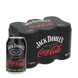 Jack Daniels Jack Daniel's & Coca Cola (10 % vol 1,98 Liter)