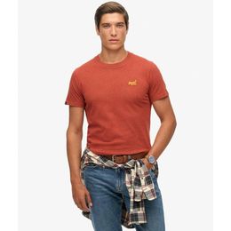 Superdry Herren Essential Logo T-shirt Orange - Gr&ouml;&szlig;e: L 1040405000556IIW003