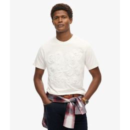 Superdry Herren Gepr&auml;gtes Archive Grafik-t-shirt Wei&szlig; - Gr&ouml;&szlig;e: M 104040550306934C002