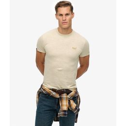 Superdry Herren Essential Logo T-shirt Beige - Gr&ouml;&szlig;e: L 1040405000556I5N003