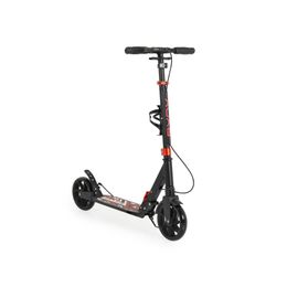 Byox Kinderroller Plexus klappbar Bremse Sto&szlig;d&auml;mpfer Flaschenhalter bis 100 kg black