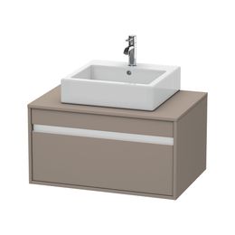 Duravit Waschtischunterschrank Ketho 80x55cm, ba m, f AWT m, 1 Ausz., wandh&auml;ngend (KT669404343)