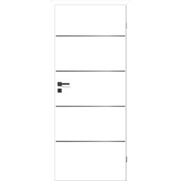 Classen Innent&uuml;r 'Milk M6' weiss 61 x 198,5 cm Rechtsanschlag