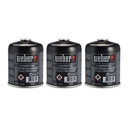 Weber Gas-Kartusche 3er-Pack, 3 x 445 g