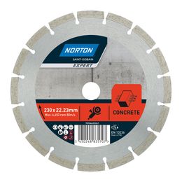 Diamantscheibe 'Norton Expert' Beton &Oslash; 230 mm