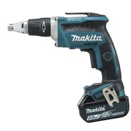 Makita Akku-Schnellbauschrauber 'DFS452RTJ' mit 2 Akkus, mit LED, 18 V