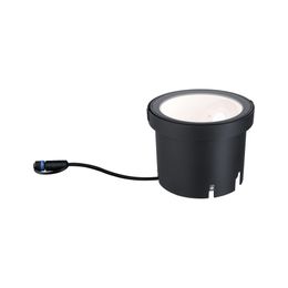Paulmann LED-Bodeneinbauleuchte 'Plug & Shine' anthrazit 6,1 W &Oslash; 15,5 x 13,5 cm