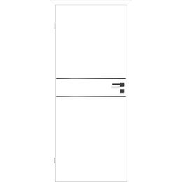 Classen Innent&uuml;r 'Milk M5' weiss 61 x 198,5 cm Linksanschlag