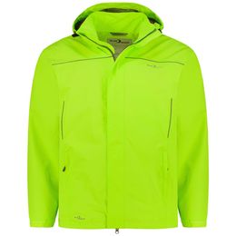 Gro&szlig;e Gr&ouml;&szlig;en Blue Wave Regenjacke "Klaas", wasser- und winddicht Farbe limette Gr&ouml;&szlig;e: 5XL