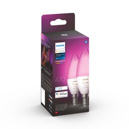 Philips LED-Lampe 'Hue White & Color Ambiance' E14 5,3 W, 2er-Pack