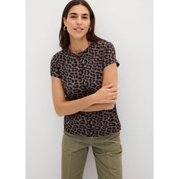bonprix Shirt (3er Pack) aus Baumwoll-Elasthan-Mix, wei&szlig;, Gr.52/54 (XXL), hochgeschlossene Shirts im 3er Pack, 95% Baumwolle (organic)