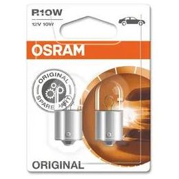 Osram Original R10W 12V Doppelblister 5008-2BL Gl&uuml;hlampe, R&uuml;ckfahrleuchte,Gl&uuml;hlampe, Kennzeichenleuchte,Gl&uuml;hlampe, Kofferraumleuchte,Gl&uuml;hlampe, Park-/