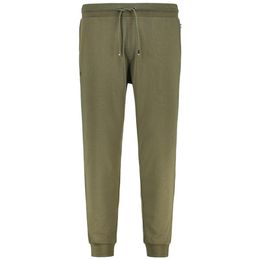 Herren Gro&szlig;e Gr&ouml;&szlig;en | Pfundskerl Jogginghose aus Baumwollmischung Farbe oliv Gr&ouml;&szlig;e: 4XL