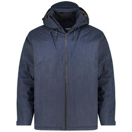 Gro&szlig;e Gr&ouml;&szlig;en North Funktionsjacke, wind- und wasserdicht Farbe blau Gr&ouml;&szlig;e: 5XL