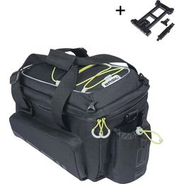 Basil Miles Trunkbag XL Pro MIK 2.0 Gep&auml;cktr&auml;gertasche schwarz/lime 9 L - 36 L