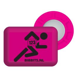 BibBits Magnetische Startnummernhalter L&auml;ufer