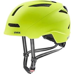 Uvex Urban Planet LED Helm lime matt M (54-58 cm)