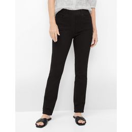 Raphaela by Brax Damen Schlupfhose Style LAVINA JOY BLACK, denim schwarz, Gr. 50K